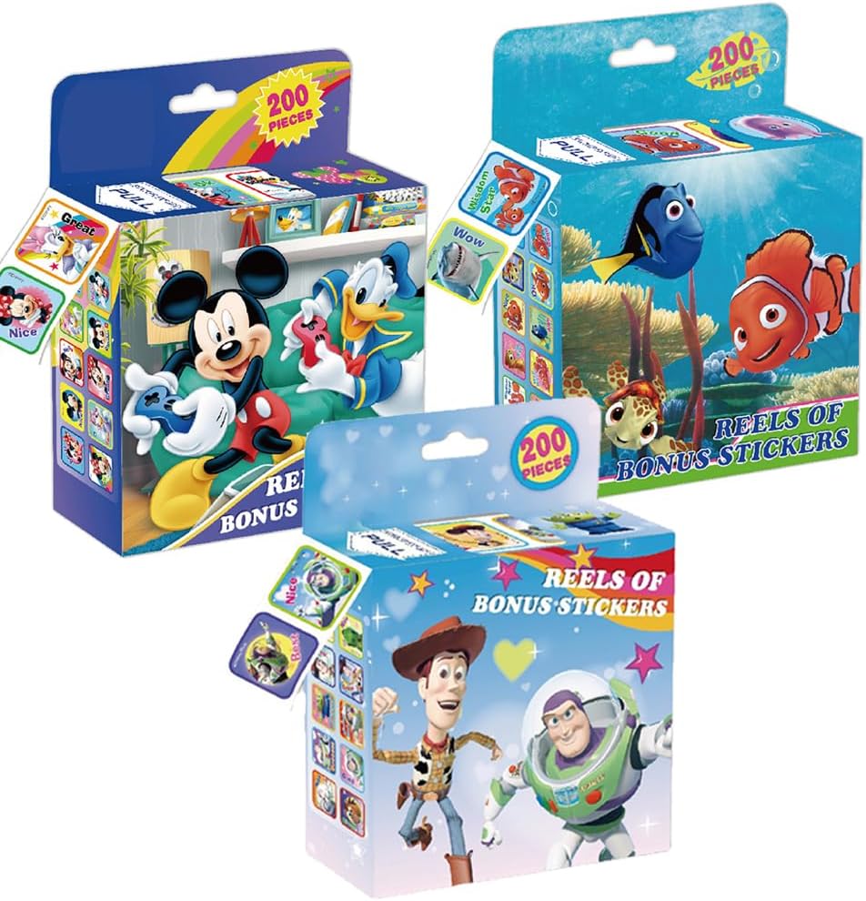 Amazon.com: Disney Pixar Toy Story Party Favors Stickers Pack ~ Bundle ...