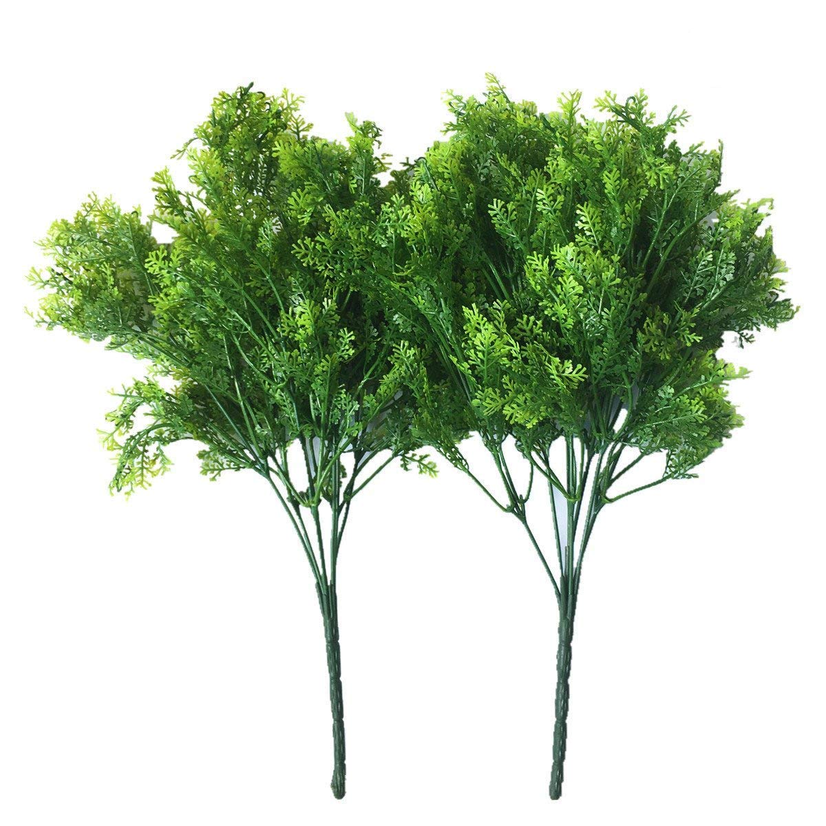 LoveniMen Artificial Shrubs, Plastic Plants Simulation Fake Bushes ...