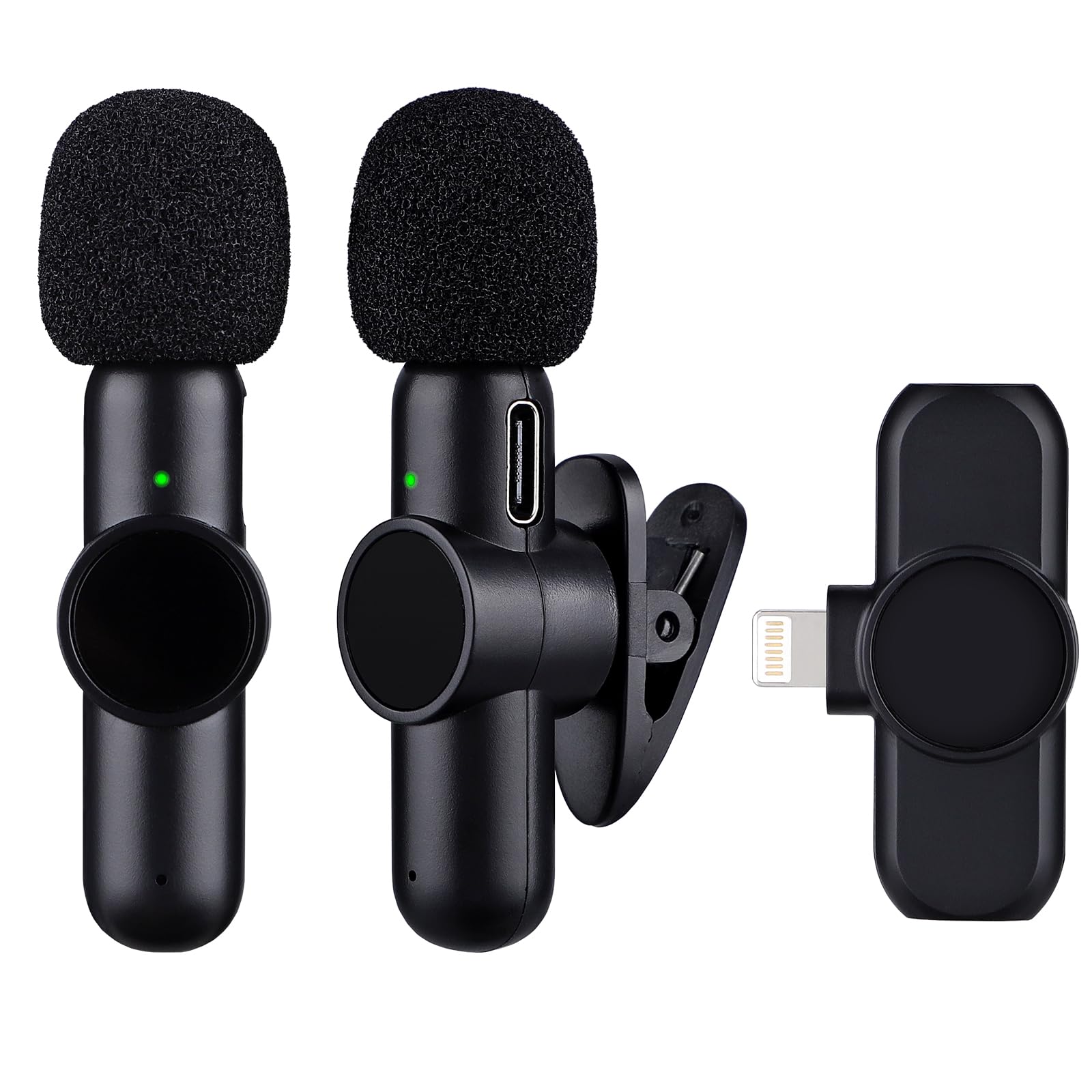 Buy INKBIRDPLUS Wireless Microphones, Mini Lavalier Microphone, Plug ...