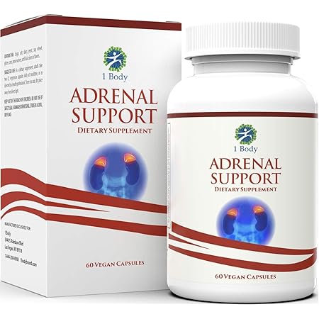 Amazon.com: Adrenal Support Supplement - Cortisol Manager - Vegetarian ...