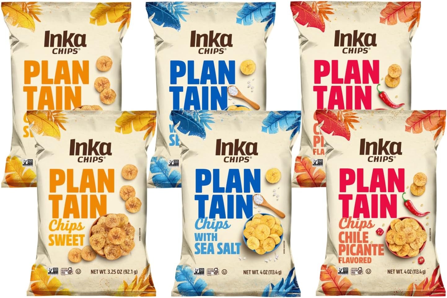 Amazon.com: Inka Crops Plantains, (Sweet and Ripe, Chili Picante ...