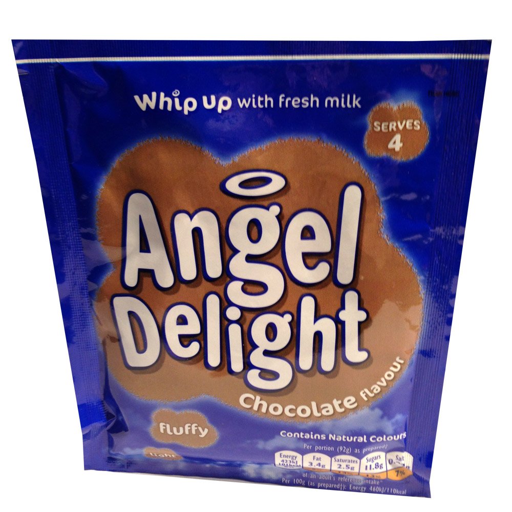 Amazon.com : Birds Angel Delight Chocolate 59g : Pudding Mixes ...