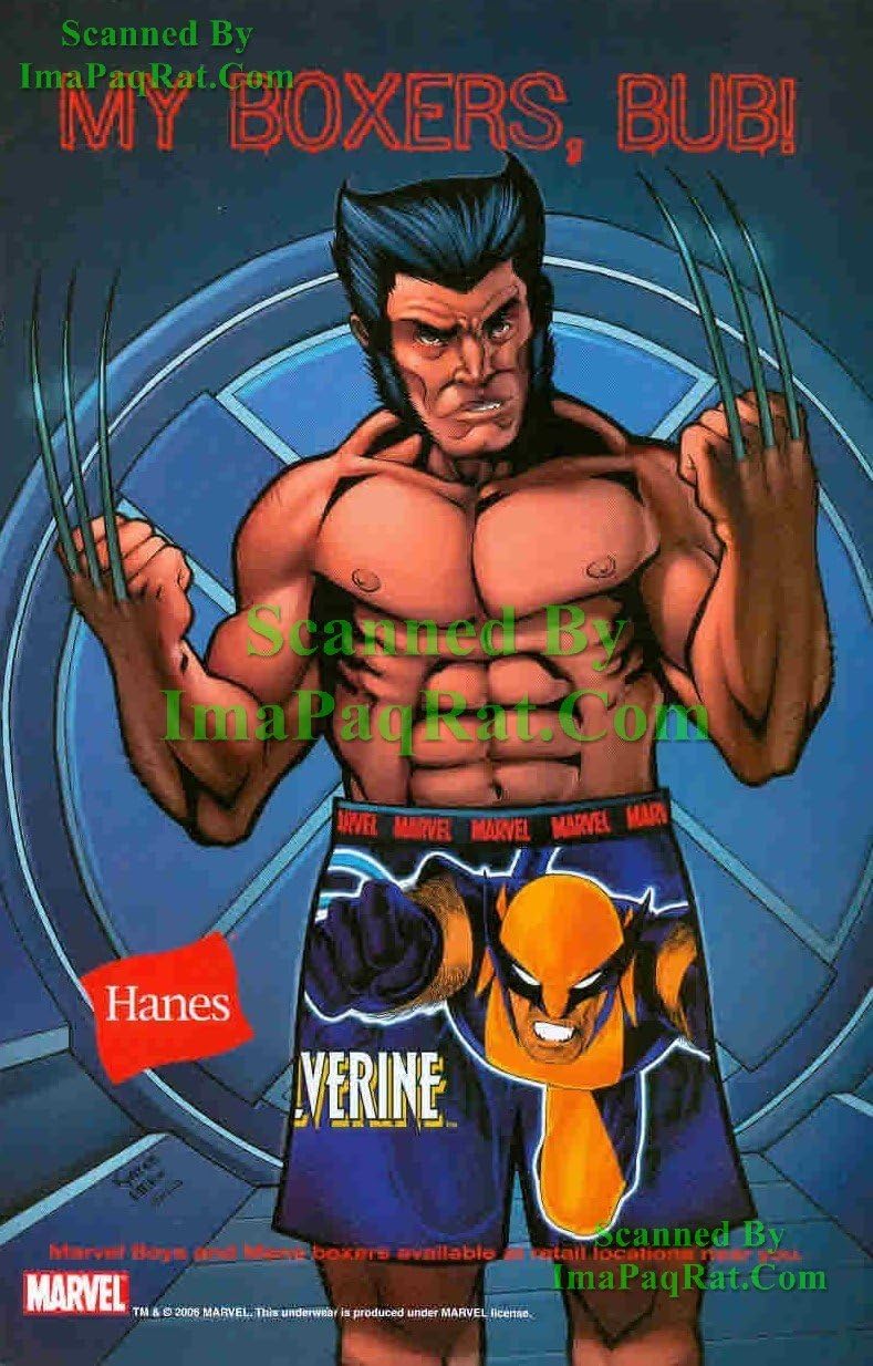 Amazon.com: Hanes Wolverine: My Boxers Bub! Great Original Print Ad ...