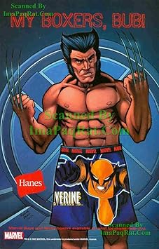 Amazon.com: Hanes Wolverine: My Boxers Bub! Great Original Print Ad ...