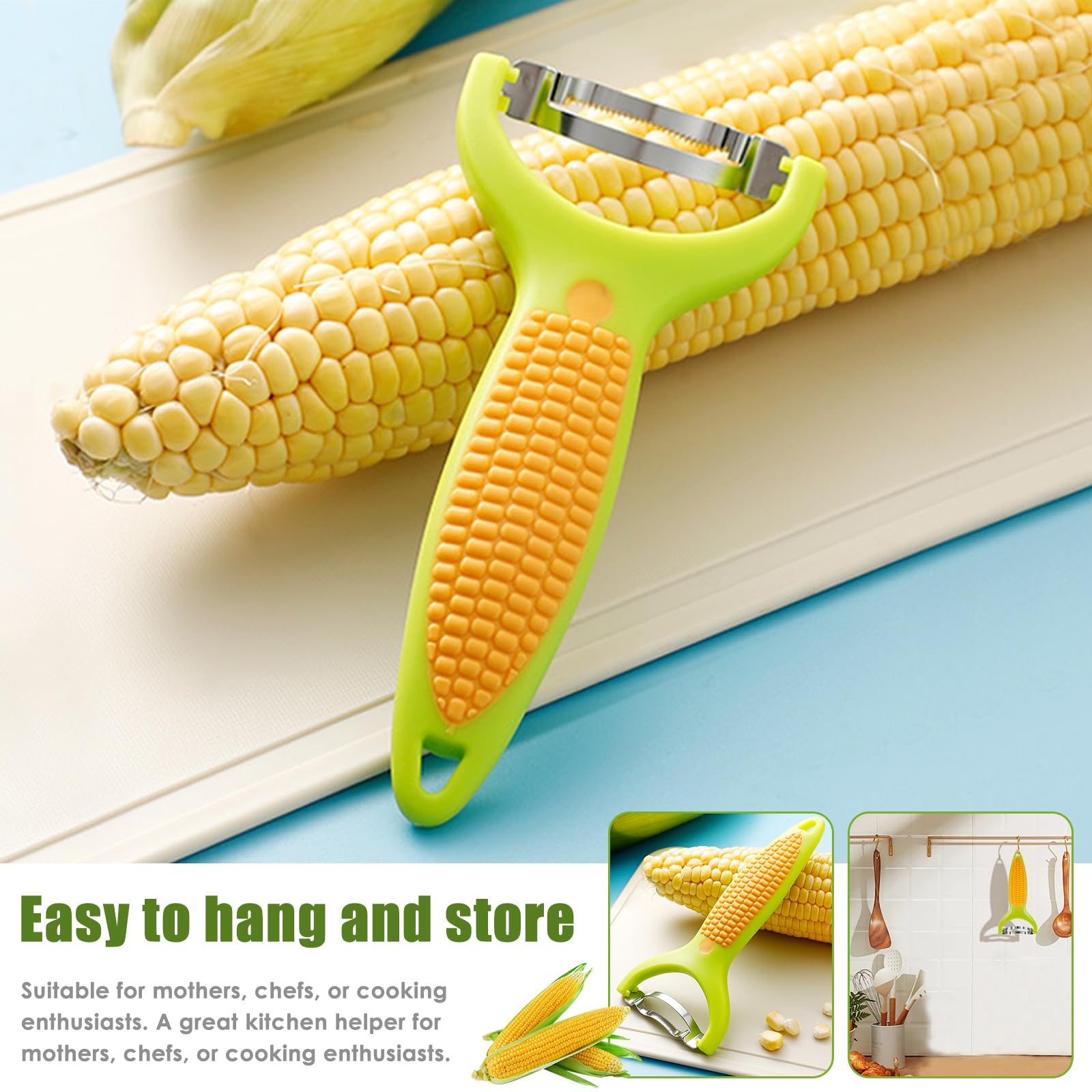Corn Holders For Corn On The Cob Corn Cob Peeler Tool, 2025 New Corn ...