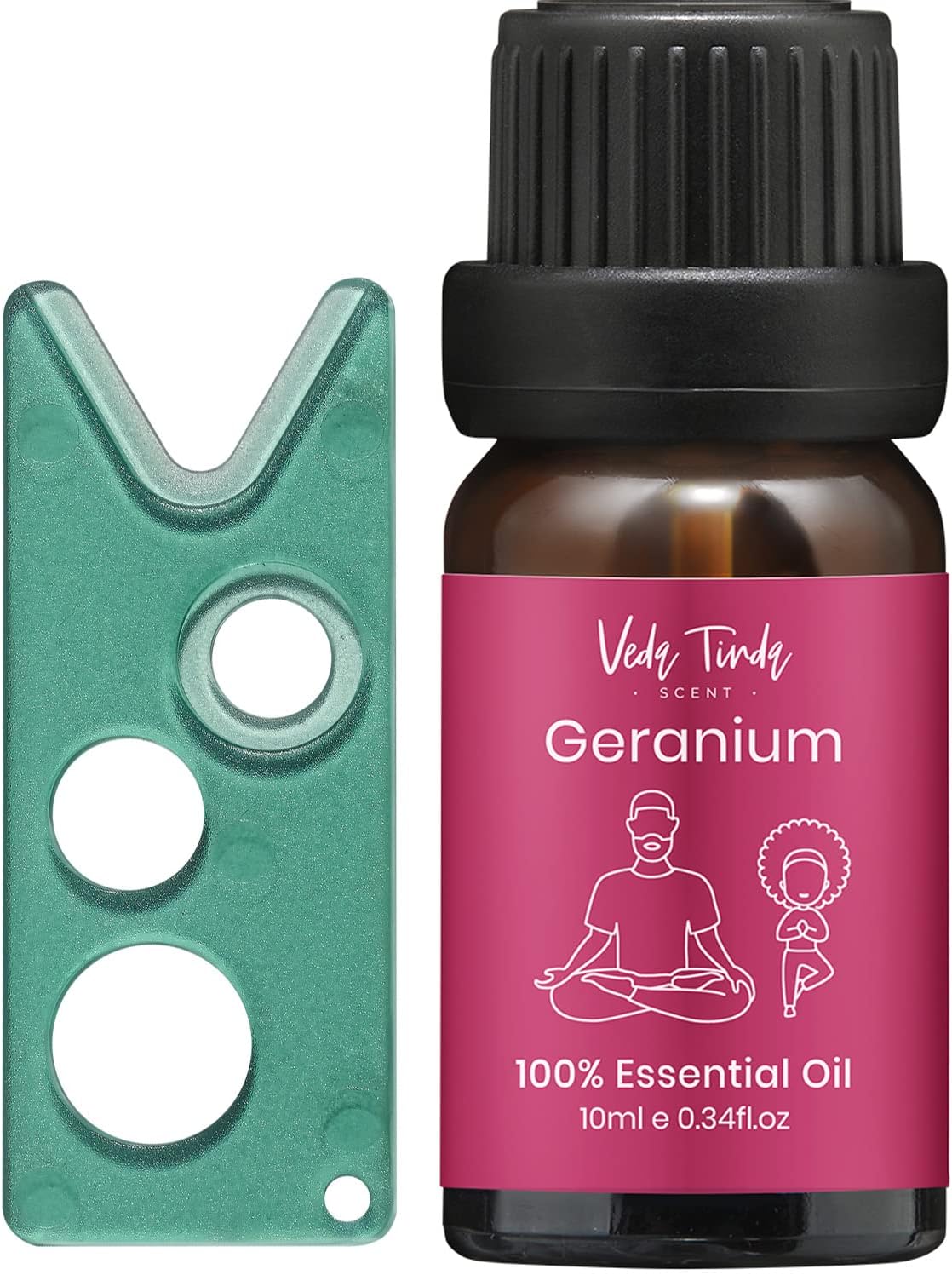 Amazon.com: Healing Solutions 10ml Oils - Geranium Essential Oil - 0.33 ...