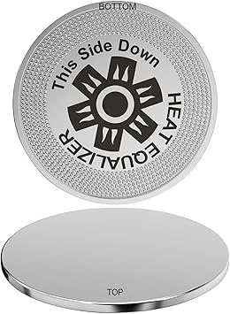 Amazon.com: Heat Equalizer-12 inch Commercial Grade High Polish Heat ...