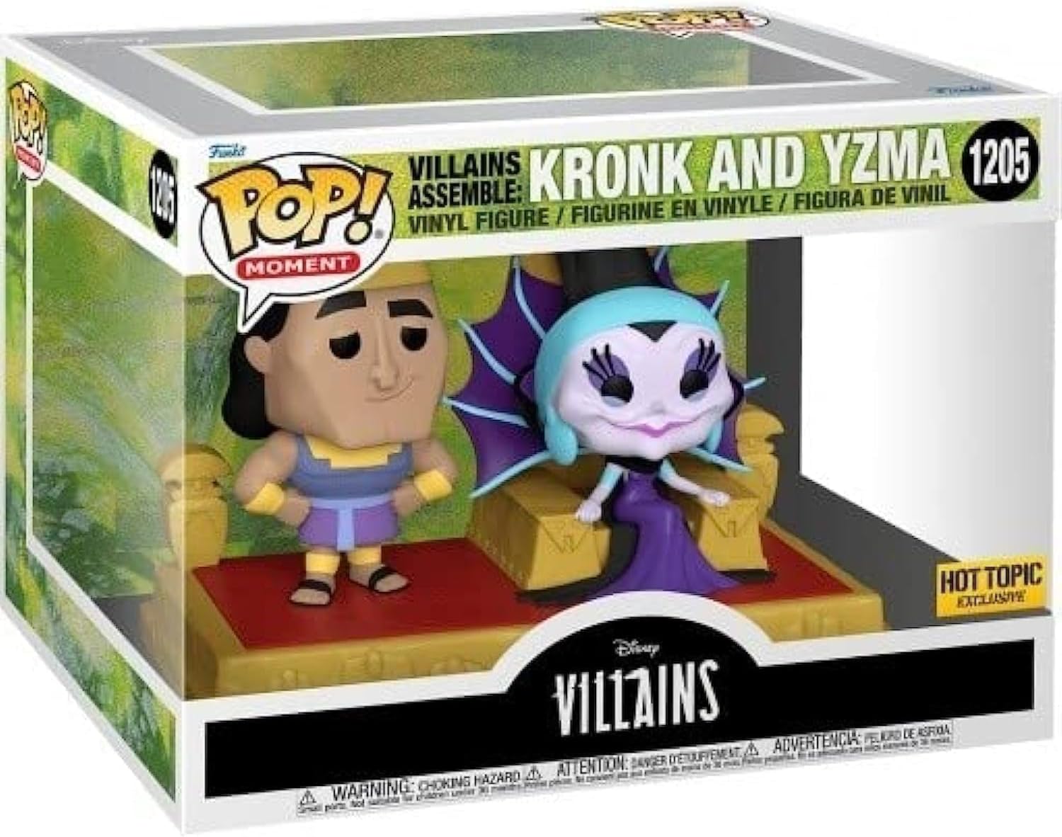 Funko Pop ! Villains Assemble Kronk and Yzma 1205 Special Edition ...