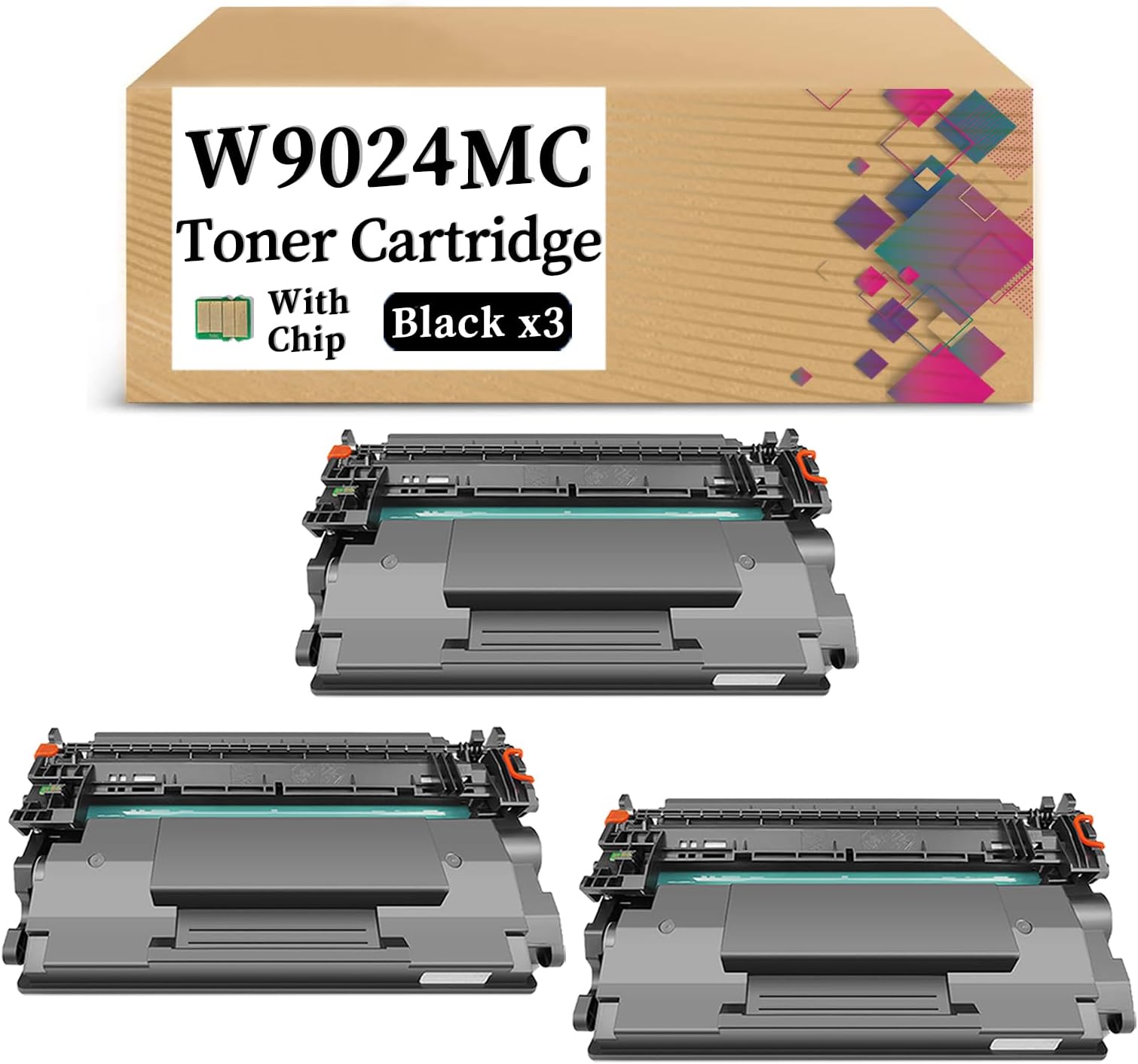 Amazon.com: W9024MC Toner Cartridge Black Extra High Yield Replacement ...