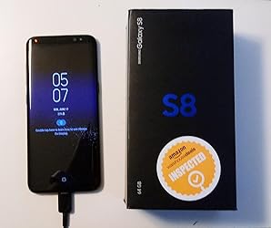 Amazon.com: SAMSUNG SM-G950 Galaxy S8 Unlocked 64GB - US Version (Midnight Black) - US Warranty ...
