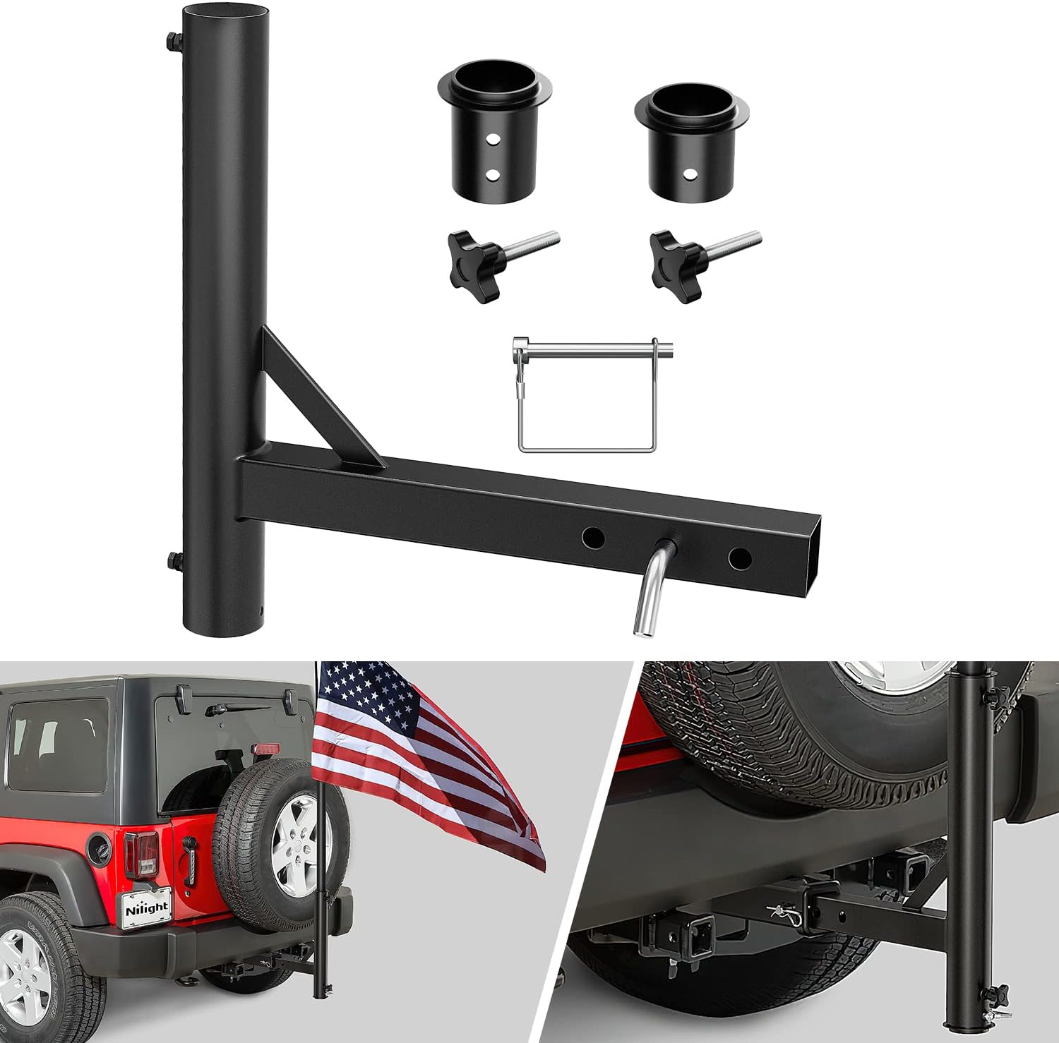 Amazon.com: Starlink Trailer Hitch Mount Kit, Beciety Starlink Mounting ...