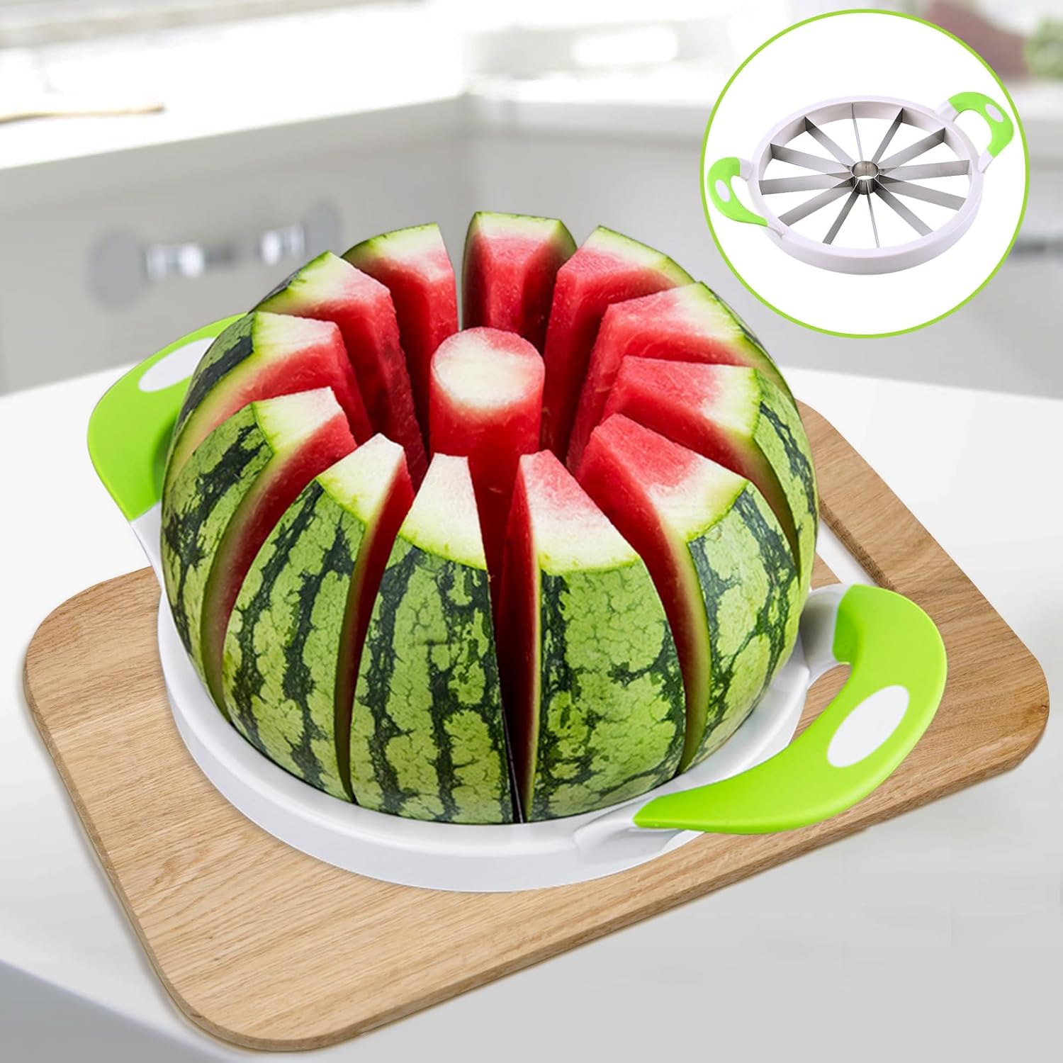 Amazon.com: Extra Large Watermelon Cutter Slicer Tool Watermelon Slicer ...