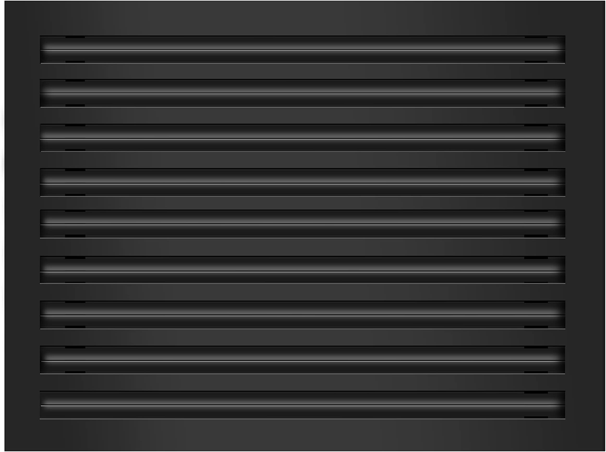 HVAC Premium 24" X 18" Steel Return Air Filter Grille for 1" Filter ...