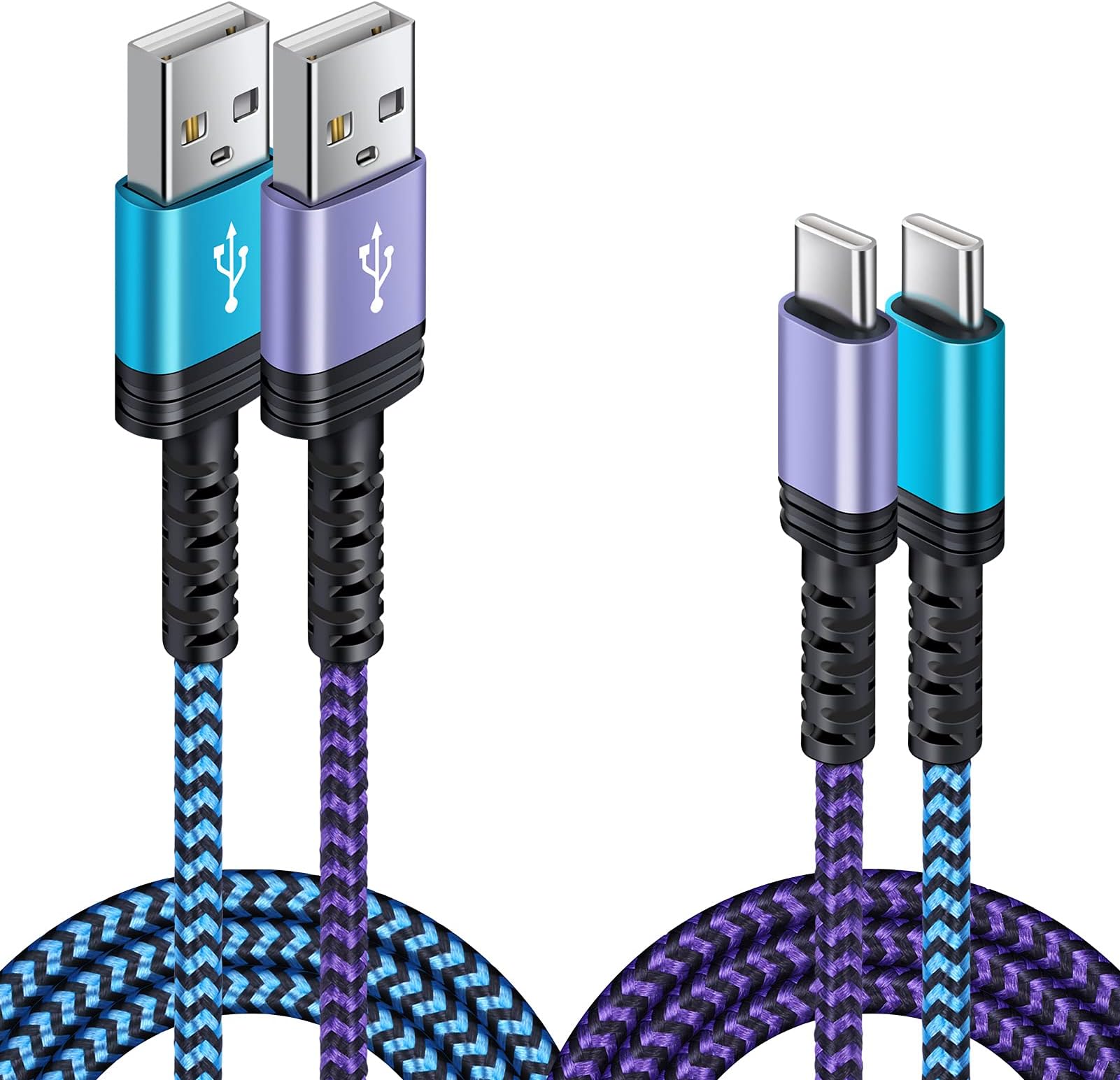 Amazon.com: Pack of 10 Type C Fast Charge Cable USB Cord Charging Rapid ...