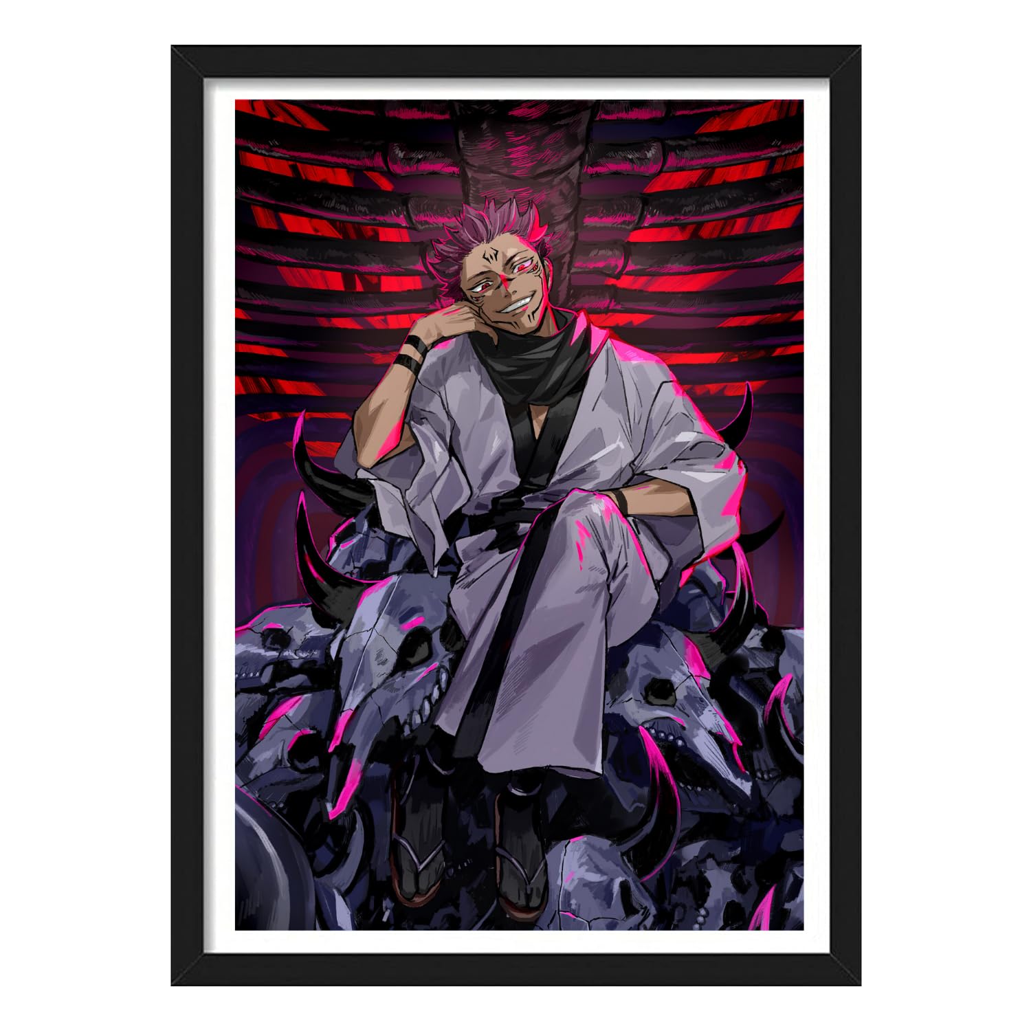 YourCanvas | Jujutsu Kaisen | Itadori Yuji x Sukuna | Anime Frames By ...