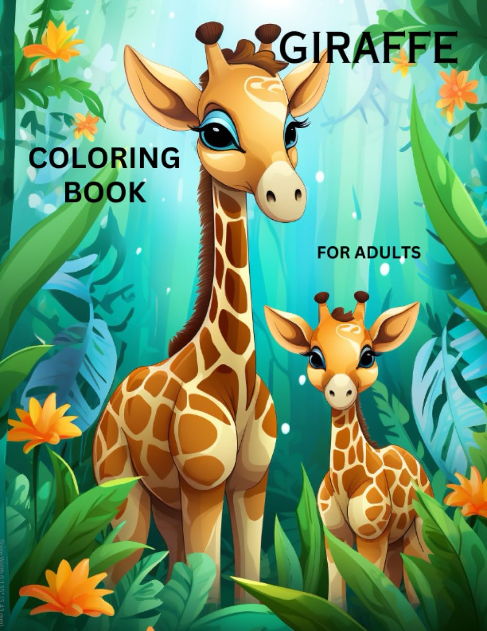 Amazon.com: Giraffe Coloring Book: Awesome coloring book for adults ...