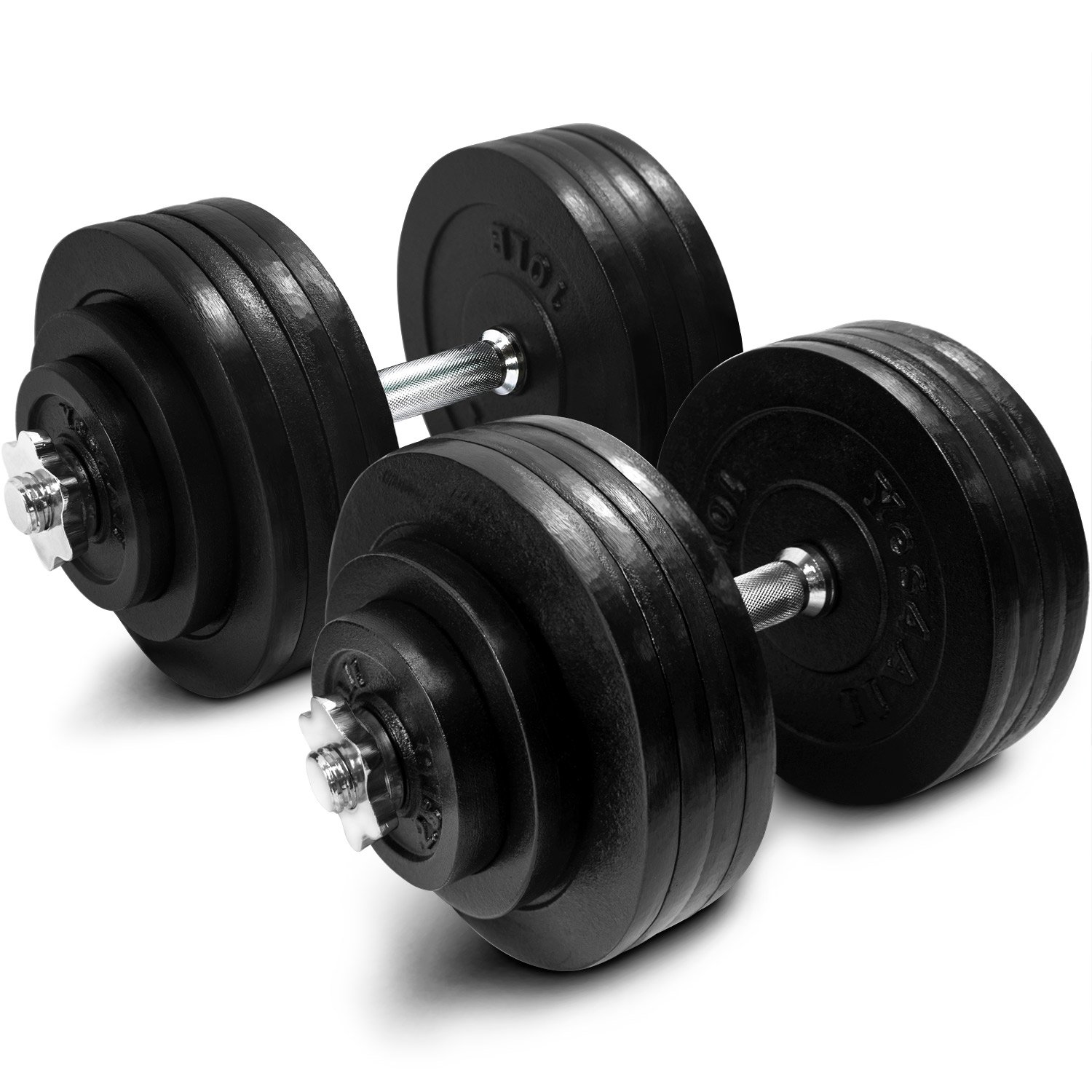 Buy Yes4All Adjustable Dumbbell Set with Weight Plates/Connector ...