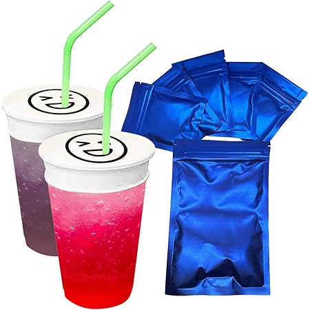 Amazon.com | [100-Pack] Drink Covers for Alcohol Protection - Fabric ...