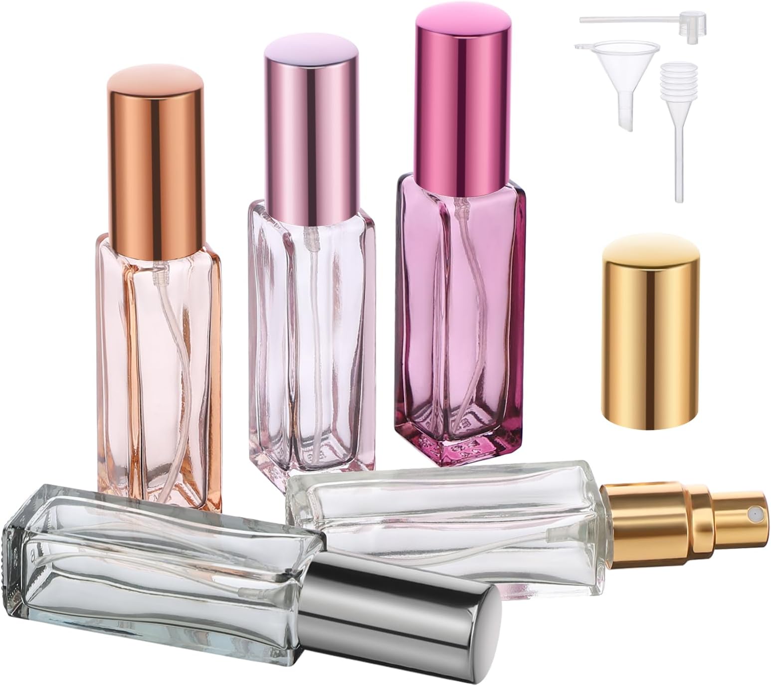 Amazon.com: Fandamei 3ml Mini Spray Bottle, 10 Pack 3ml Mini Clear ...