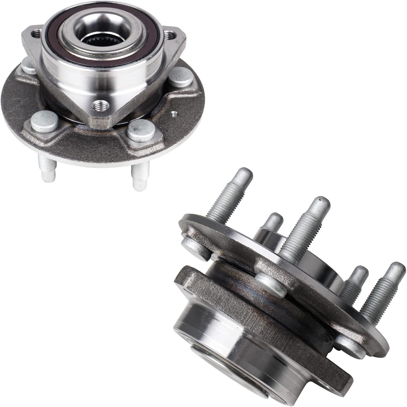Amazon.com: KUSATEC 513288 Front/Rear Wheel Bearing and Hub Assembly ...