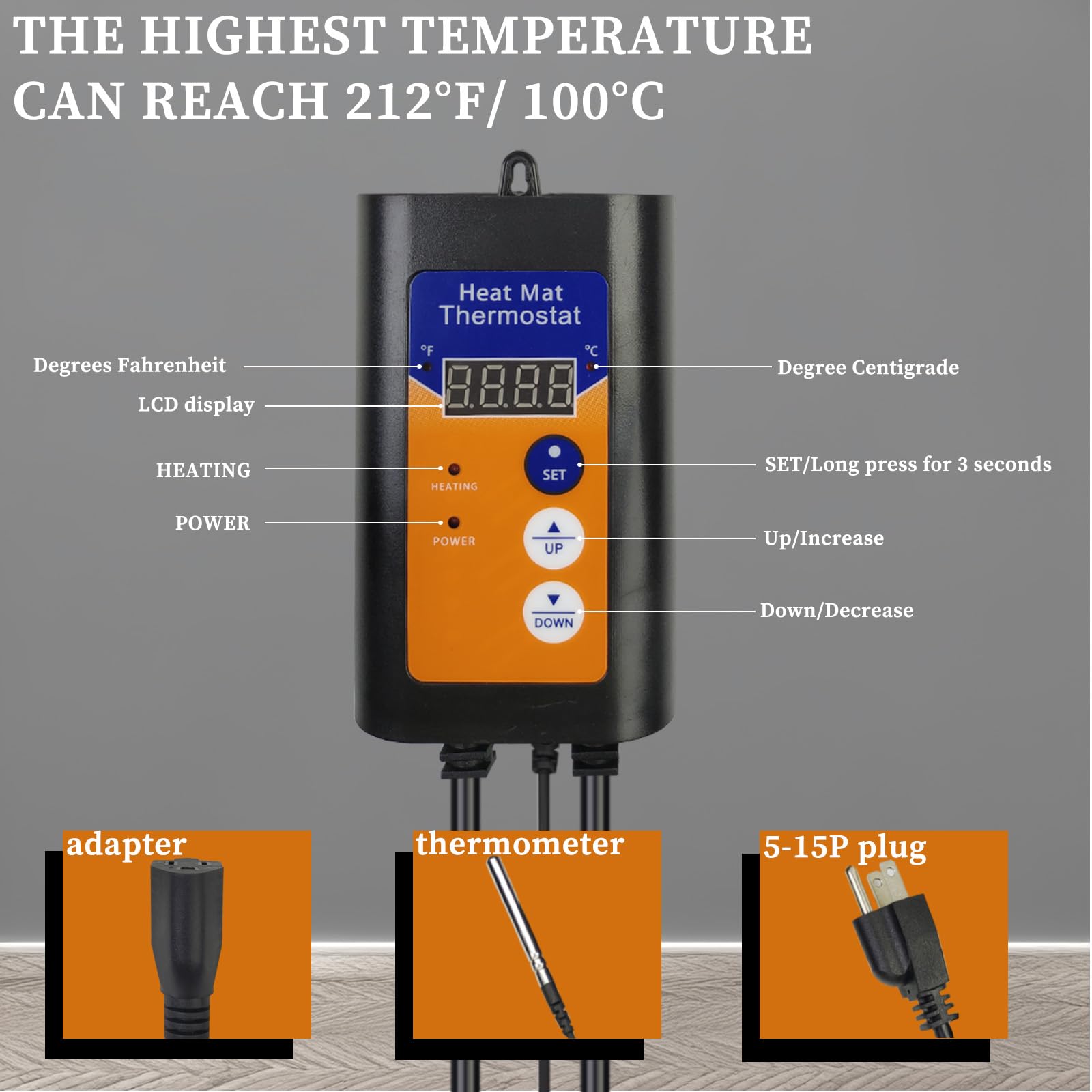 Snapklik.com : LASTINGCAPE 1500W Titanium Fully Submersible, Portable ...
