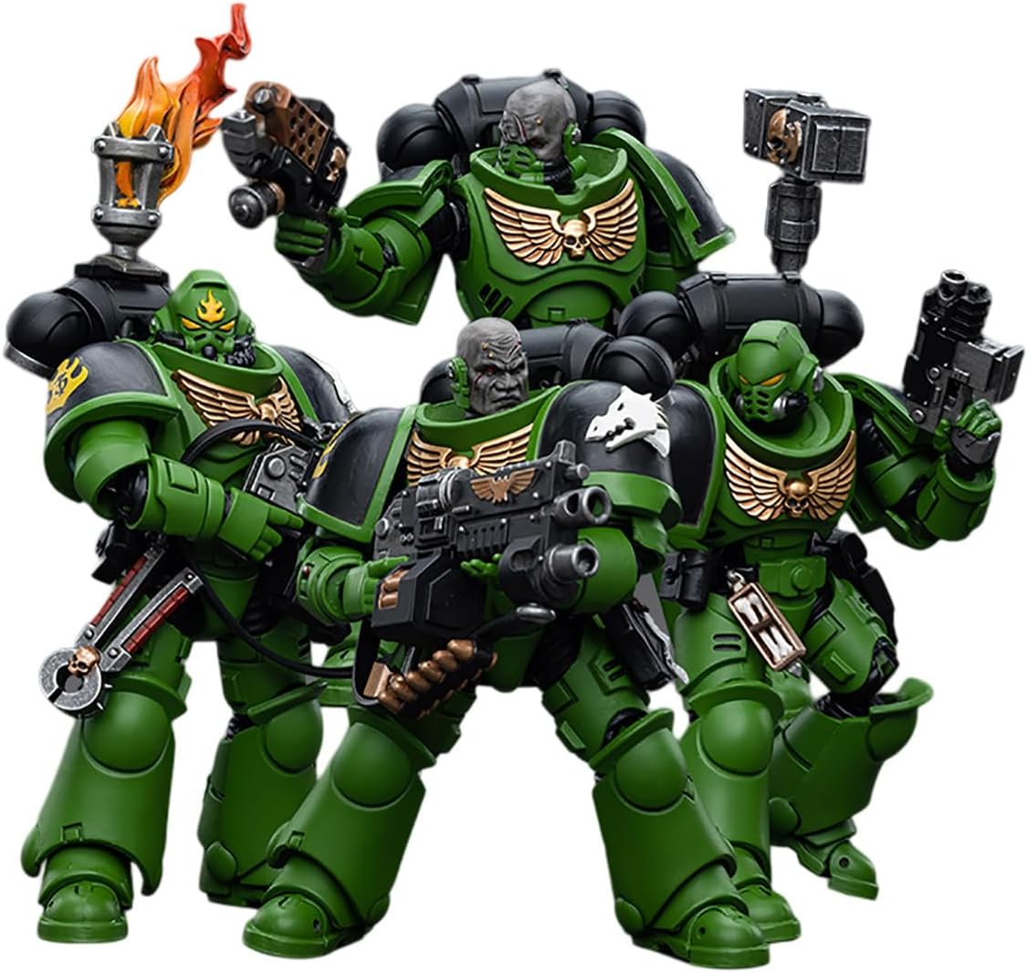 Amazon.com: RAYGE3LOV JOYTOY Warhammer40K Action Figures Salamanders ...