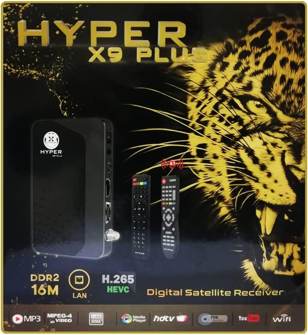 Hyper X 9 PLUS - FULL H D Receiver : Amazon.eg