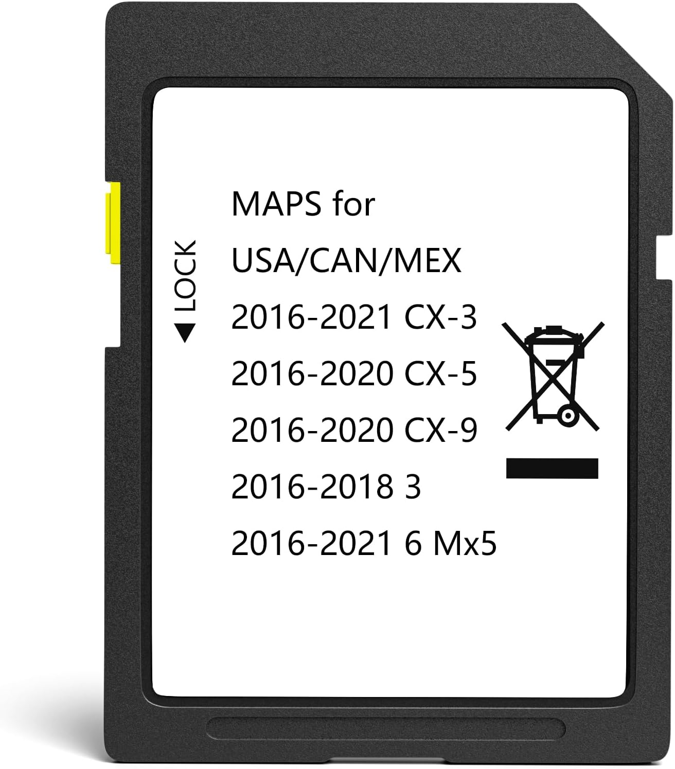 Latest Version Navigation SD Card Compatible with Update USA/CAN Map ...