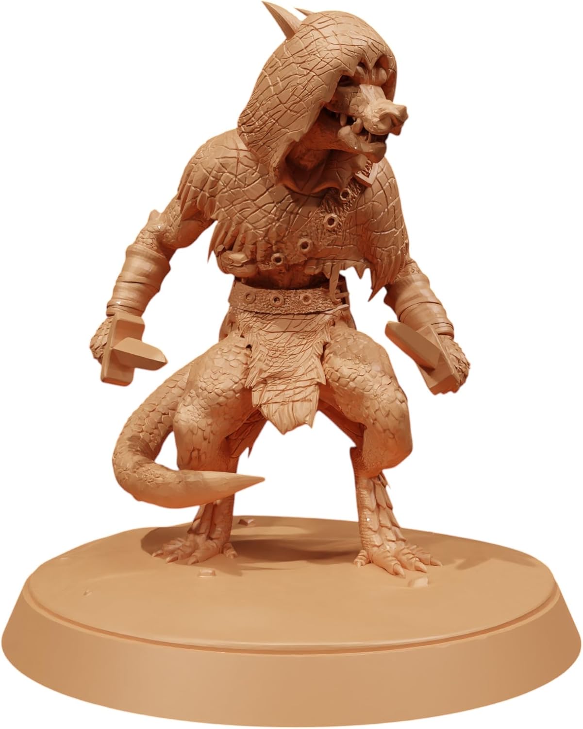 Amazon.com: Unpainted DND Kobold Thief Miniature Figurine, Tabletop ...