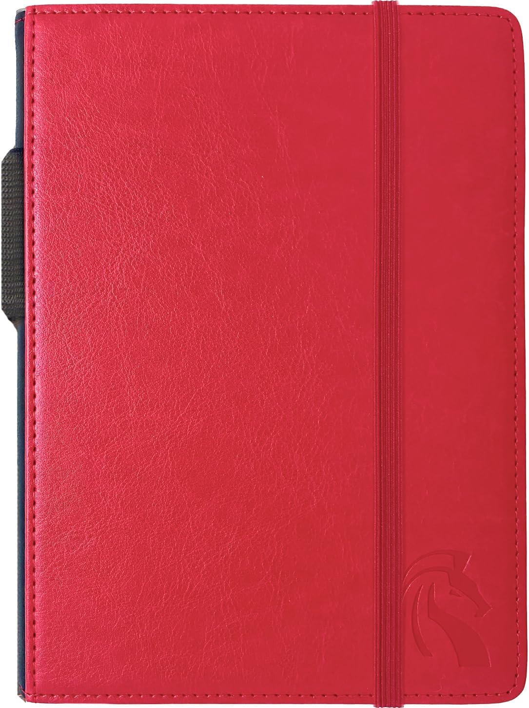 Amazon.com : LeStallion Hardcover Red Notebook - A5 Lined Journal For ...