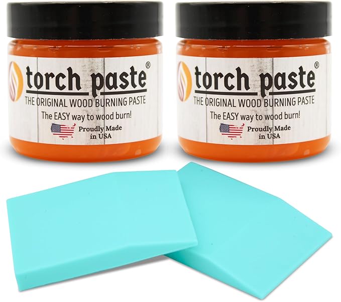Amazon.com: Torch Paste - The Original Wood Burning Paste | Made in USA Heat Activated Non-Toxic ...
