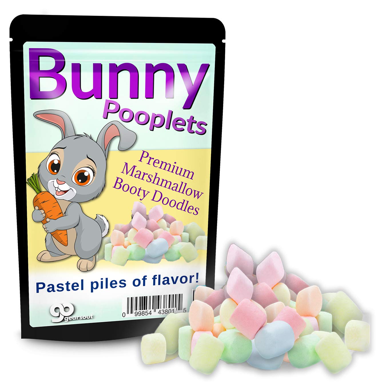 Amazon.com : Bunny Pooplets Marshmallows - Cute country bunny rabbit ...