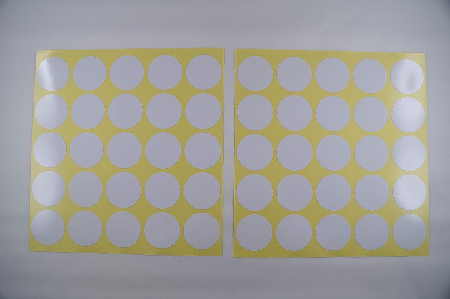 Amazon.com: PBS-35W Panel Blind Stickers, White, 35 Pies, 50 Pieces ...