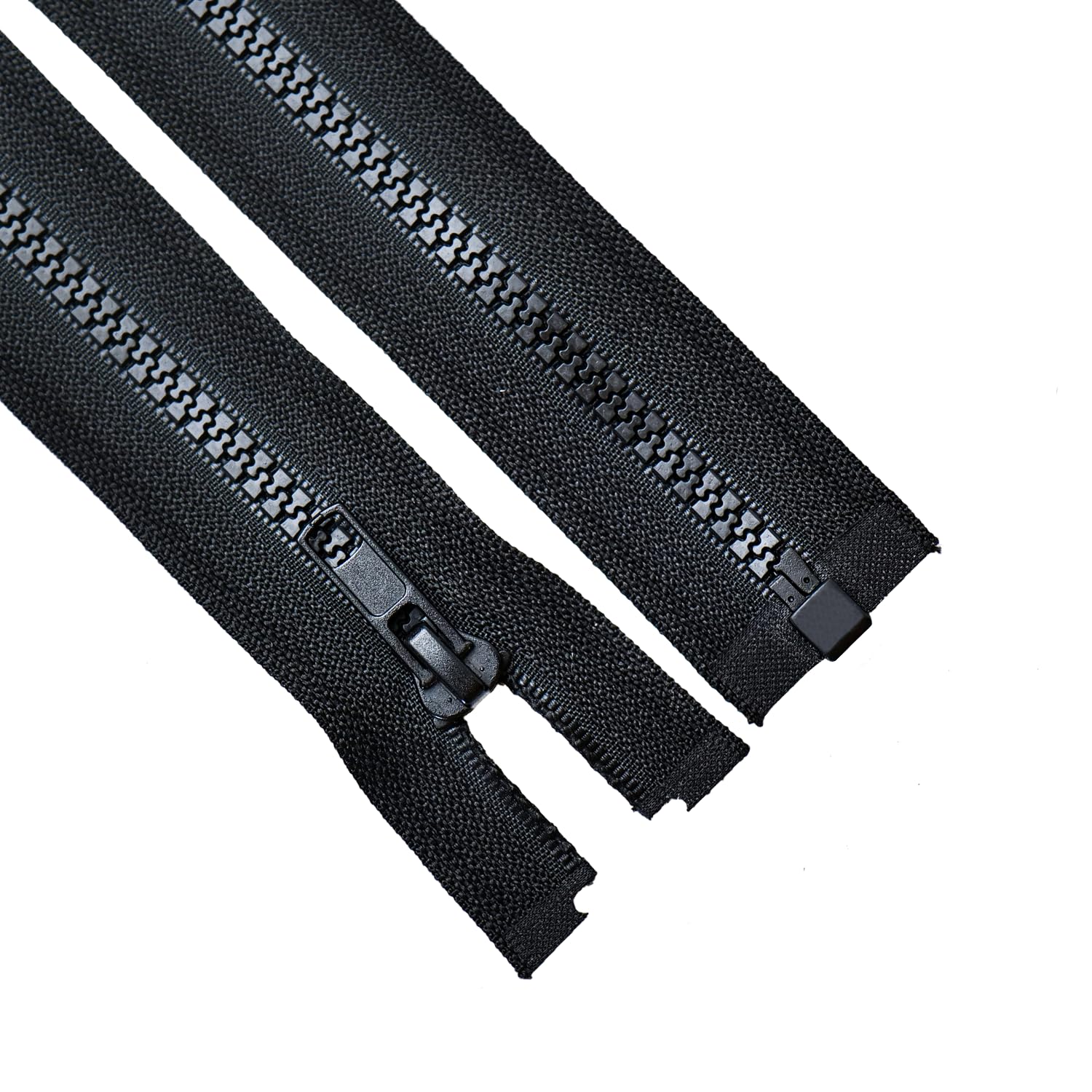 Amazon.com: Sawoake 2PCS #5 6 Inch Separating Jacket Zippers for Sewing ...