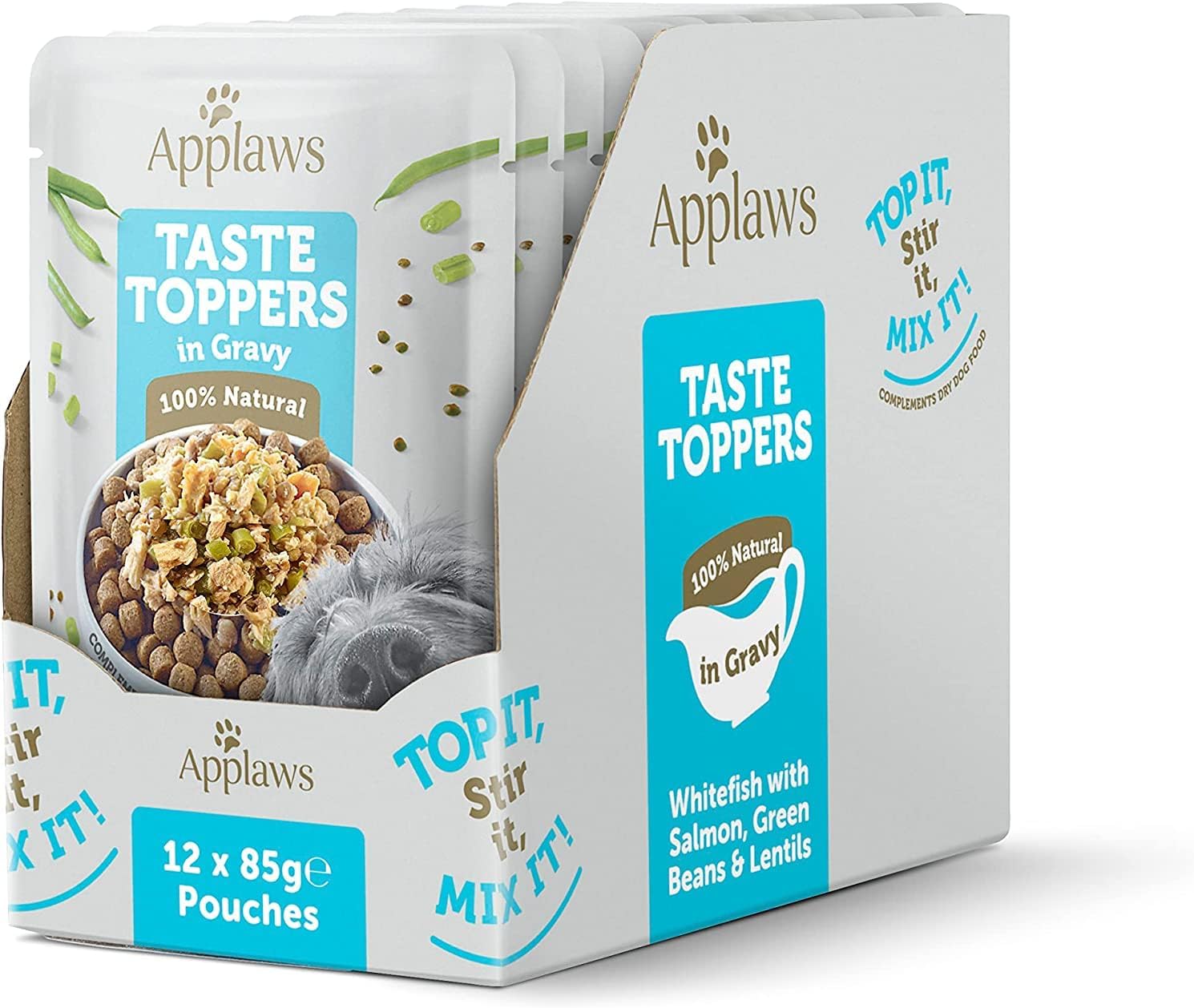 Omni Wet Dog Food Toppers - Vet-Formulated Pouches to Use as Dog Treats ...