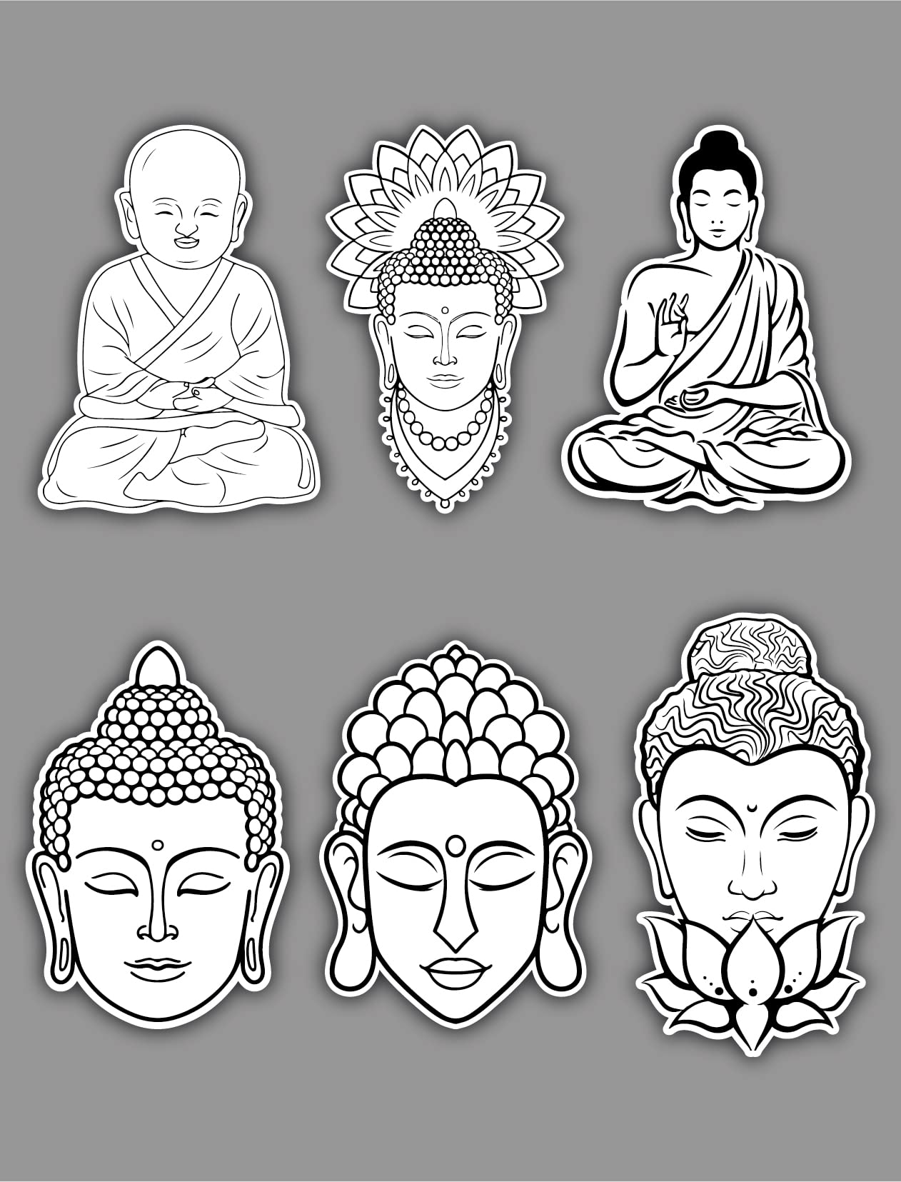 Buddha Drawing For Kids