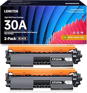 30A CF230A Toner Cartridge [with Chip] Replacement for HP 30A CF230A ...