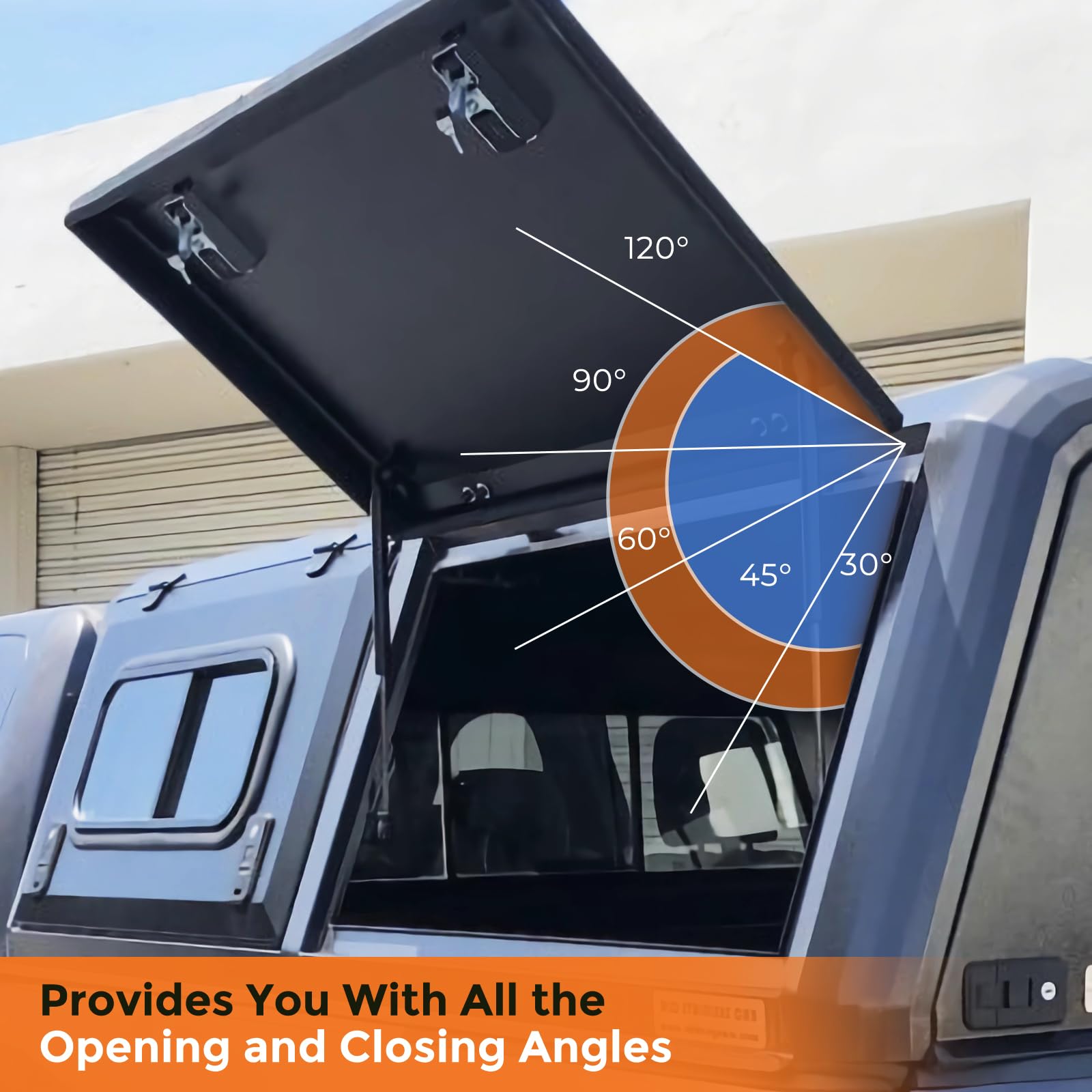 Snapklik.com : C16-06389 14 Inch Gas Strut Stop At Will 24 Lb 107 N Per ...