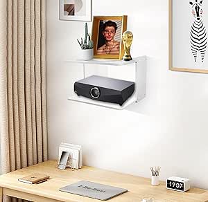 Amazon.com: 2-Be-Best Projector Shelf, Projector Wall Mount Shelf 2 ...