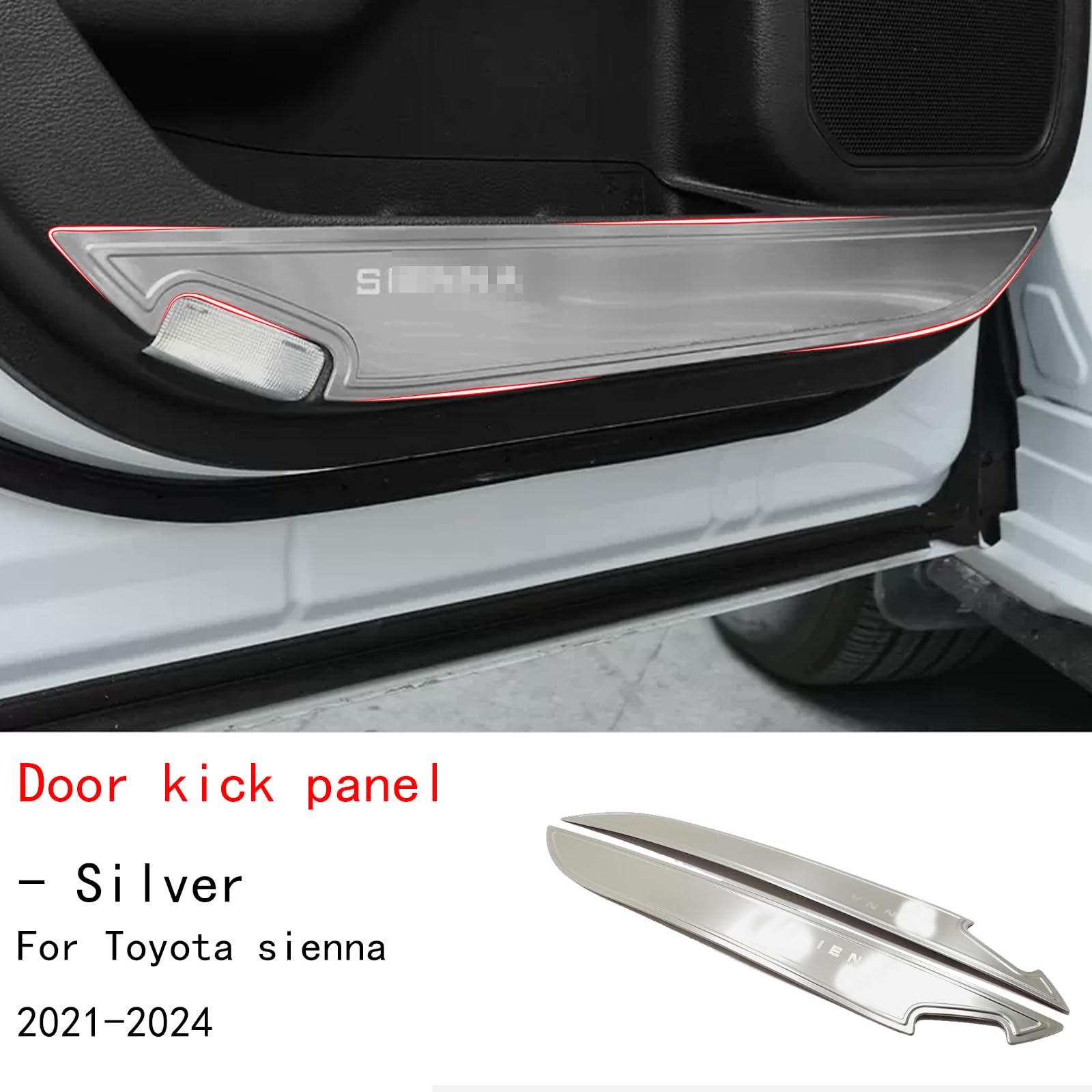Dodge Ram Kick Panels 4-Piece Stainless Steel Door Sill Guards For ...