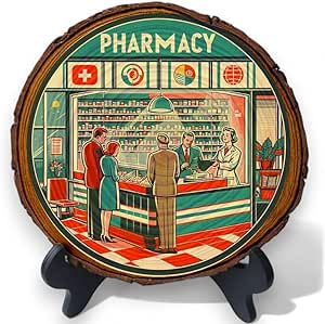 Amazon.com: Gift Idea for a Pharmacist, Pharmacy Desk or Wall Decor ...
