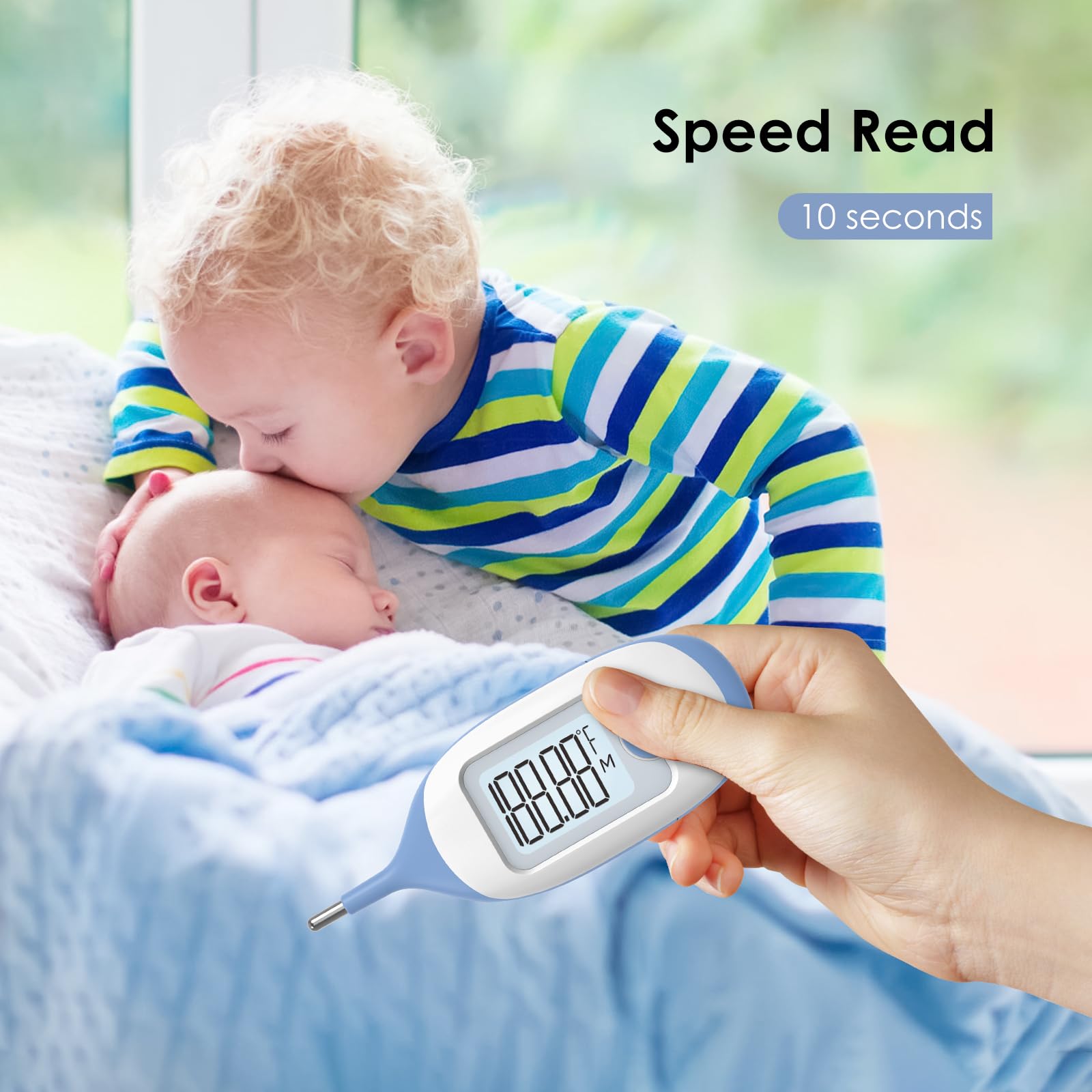 Snapklik.com : Digital Rectal Thermometer For Baby, Infant Thermometer