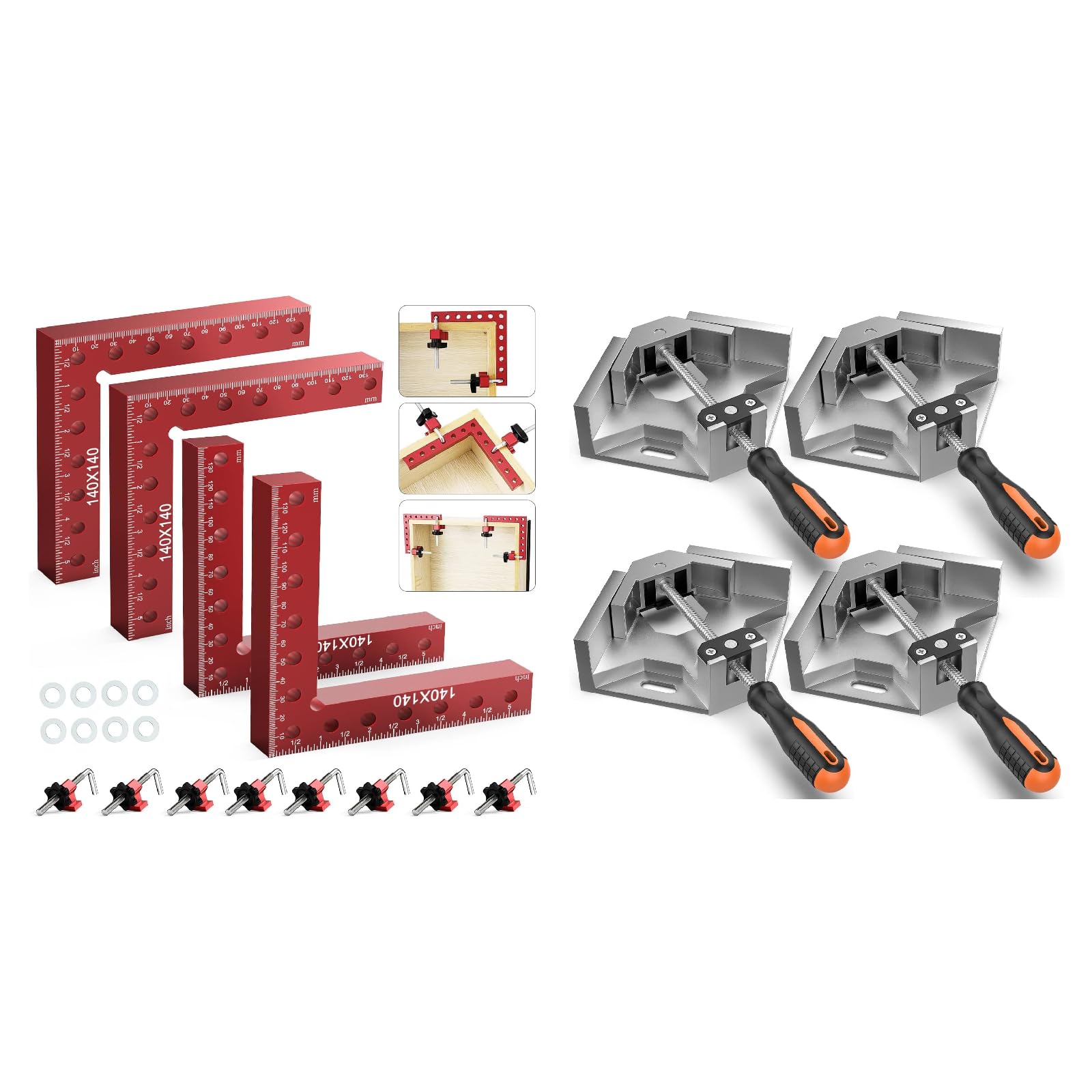 Housolution Corner Clamp with 90 Degree Positioning Squares, Gifts for ...