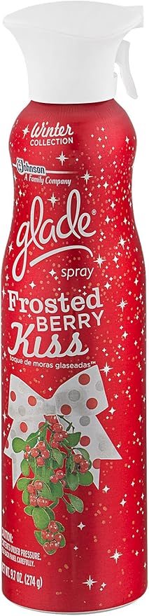 Amazon.com: Glade Winter Collection Spray, Frosted Berry Kiss : Health ...