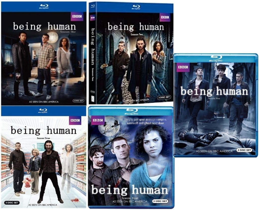 BBC Being Human The Complete Collection: Seasons 1 / 2 / 3 / 4 & 5 (Blu ...