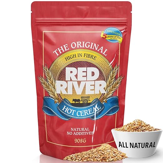 Amazon.com : Red River Cereal - Cracked Wheat Hot Cereal (2lbs / 908g ...