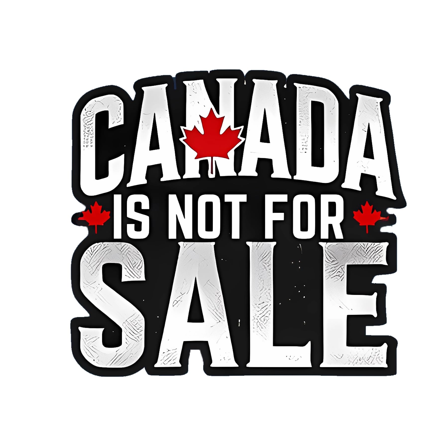 Amazon.com: Canada is Not for Sale Gulf of America 51st State Maple ...