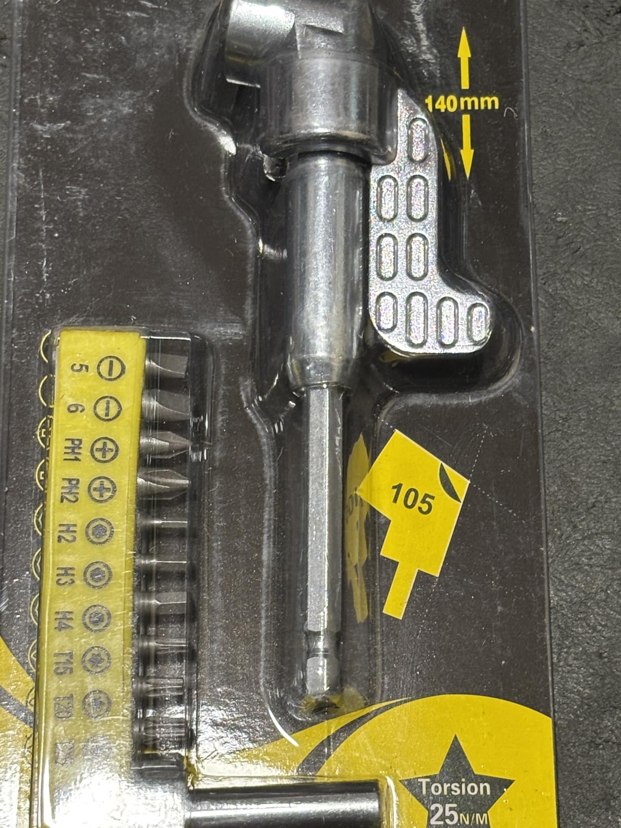 Amazon | YFFSFDC 105度 アングルドライバービット ドリルアダプター 13点セット L型 六角ソケットアダプター アングル インパクト 角度 延長工具 磁気ビットソケット ...