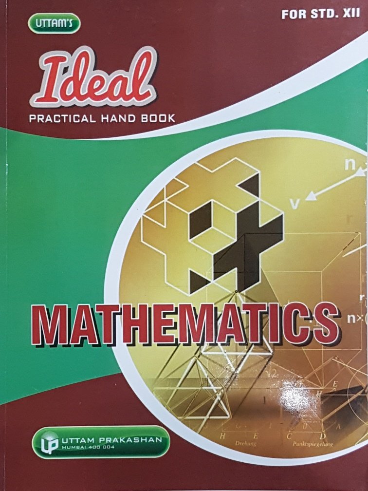 Uttam 12th Ideal Practical Handbook Mathematics : Noble Publishing ...