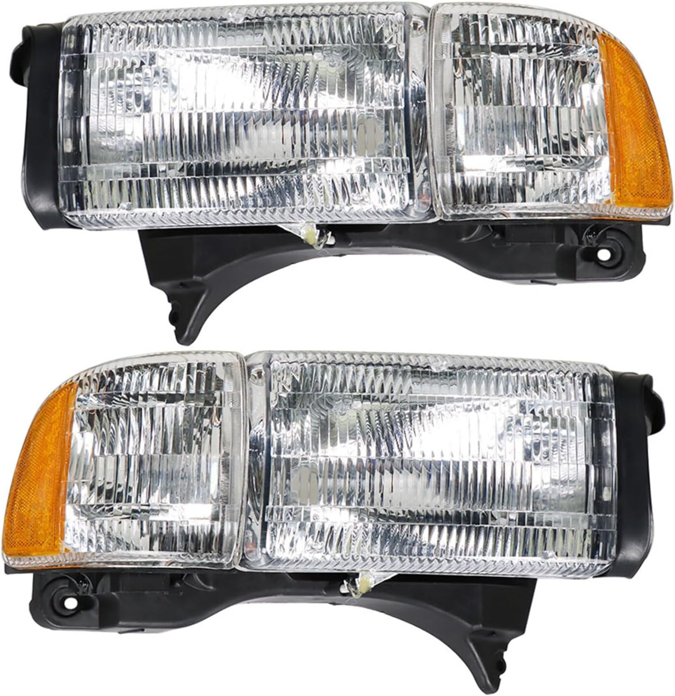 Amazon.com: labwork Headlight Assembly Replacement for Ram 1500 2500 ...